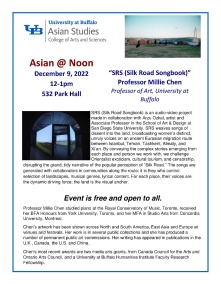Asia @ Noon - Asian Studies Program - University at Buffalo