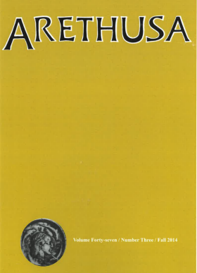 Arethusa Journal - Department of Classics - University at Buffalo