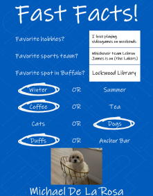 College Ambassador Spotlight - Michael De La Rosa - Department of ...