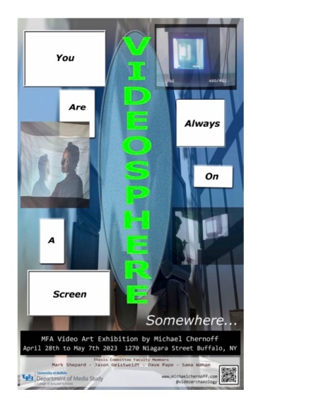 Michael Chernoff's MFA thesis installation: Videosphere: You Are Always ...